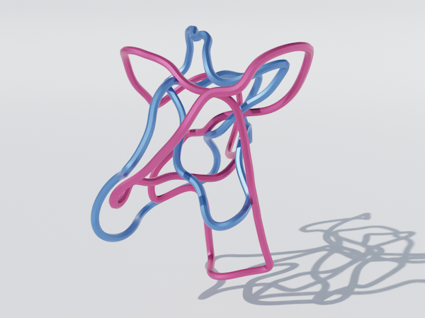 Fabricable 3D Wire Art | Interactive Graphics & Engineering Lab